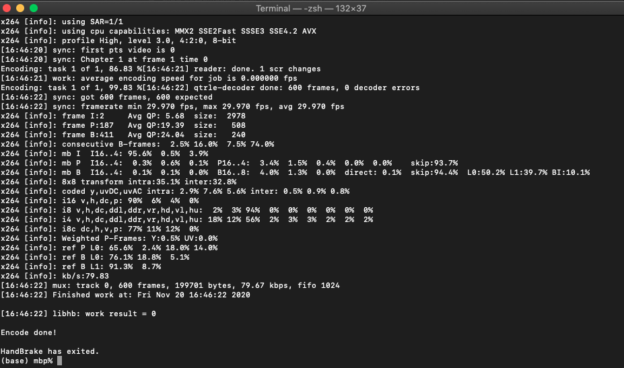 Handbrake CLI | eamexicano